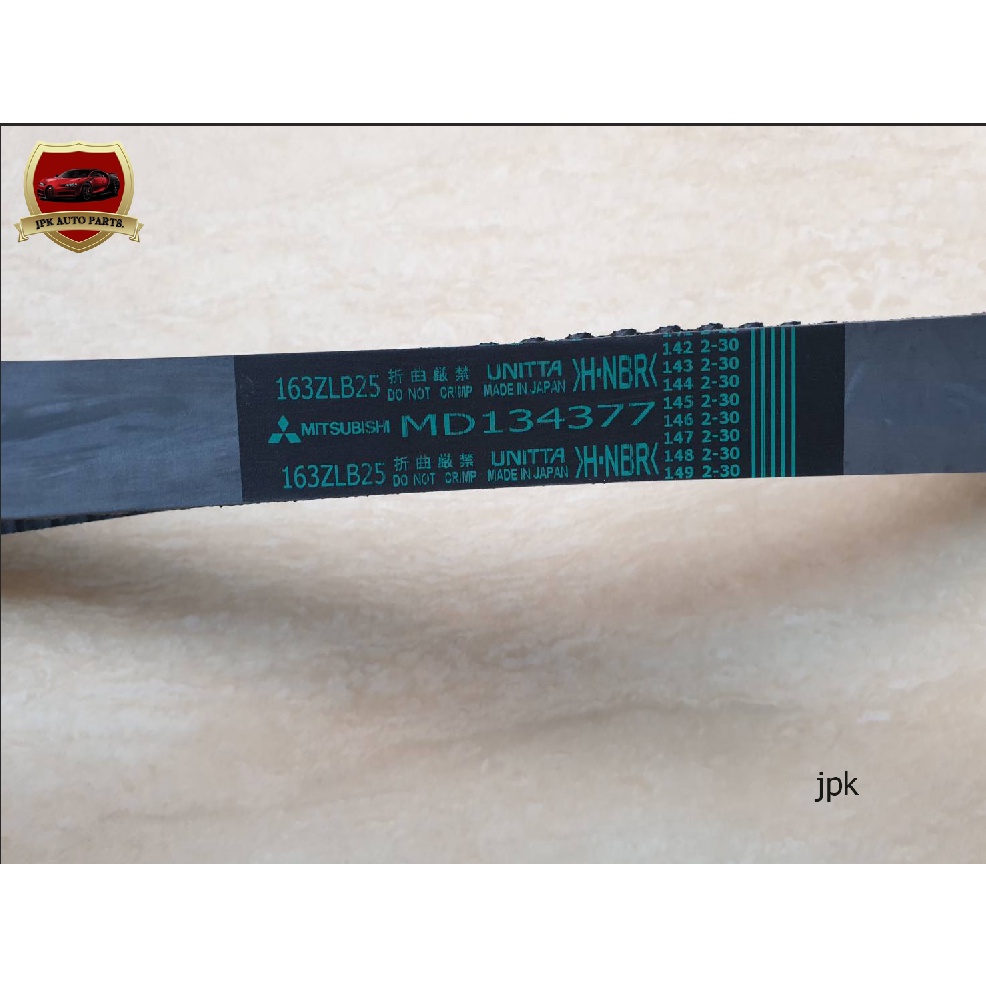 Timing Belt MITSUBISHI L200 CYCLONE 4D56 Genuine Center Draw 1 Per Line ...