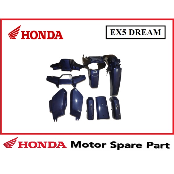 HONDA EX5 DREAM COVERSET COVER SET BODY COVER BODYCOVER BODYSET BODY SET COVER SHOOT SHOT SUIT ...