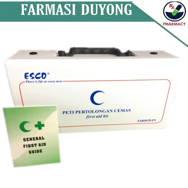 ESCO Empty PVC First Aid (FAB/0129-PV) | Shopee Malaysia