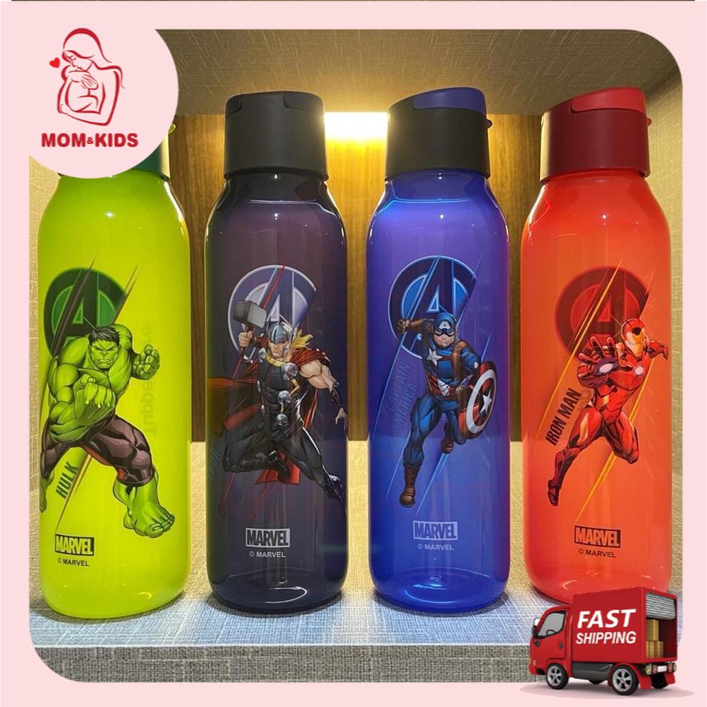 [Ready Stock] Tupperware Marvel Avengers Fliptop Eco Bottle Set Captain ...