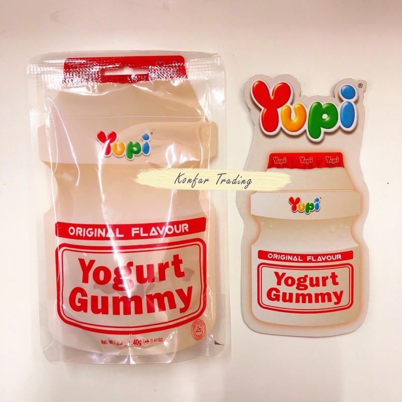 YUPI YOGURT GUMMY ORIGINAL FLAVOUR / 40G | Shopee Malaysia