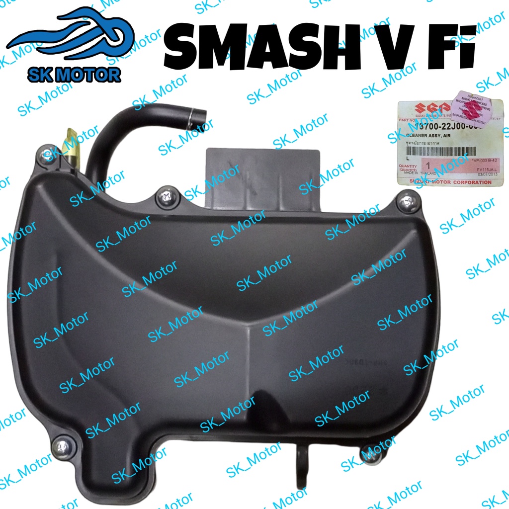 Suzuki SMASH V 115 FI Original Air Filter Box / Air Cleaner Box / Kotak ...