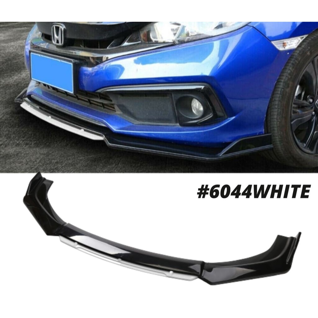 New Design 4Pcs Universal Car Front Bumper Lip Spoiler Splitter Body ...
