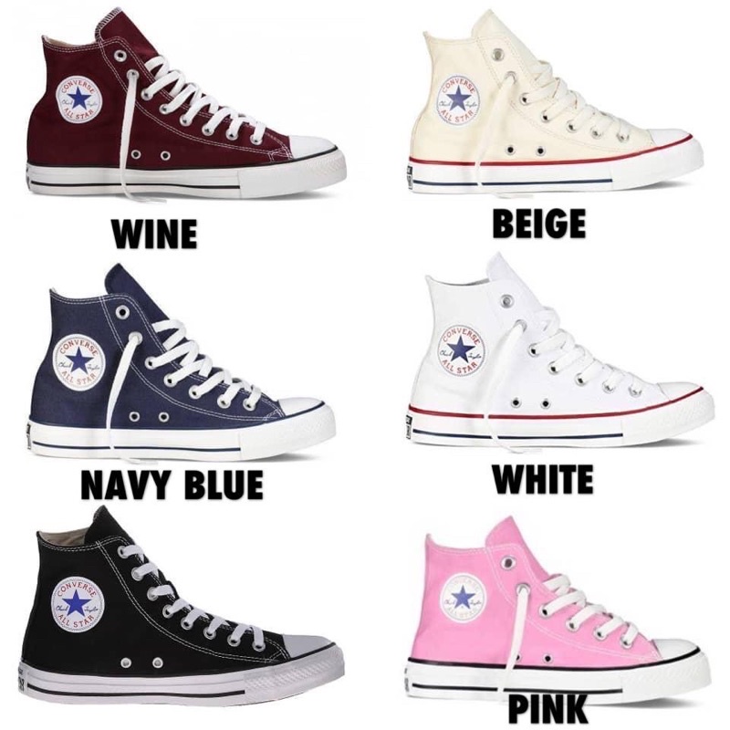 READY STOCK CONVERSE ALL STAR HIGH CUT 🔥🔥 | Shopee Malaysia