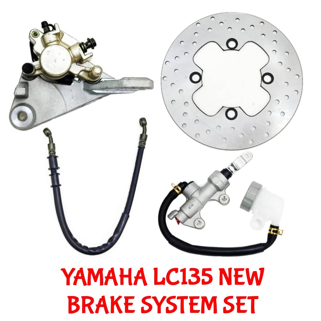 Yamaha LC135 NEW LC5S LC 55C Rear Disc brake pump set FULL SET WITH ...