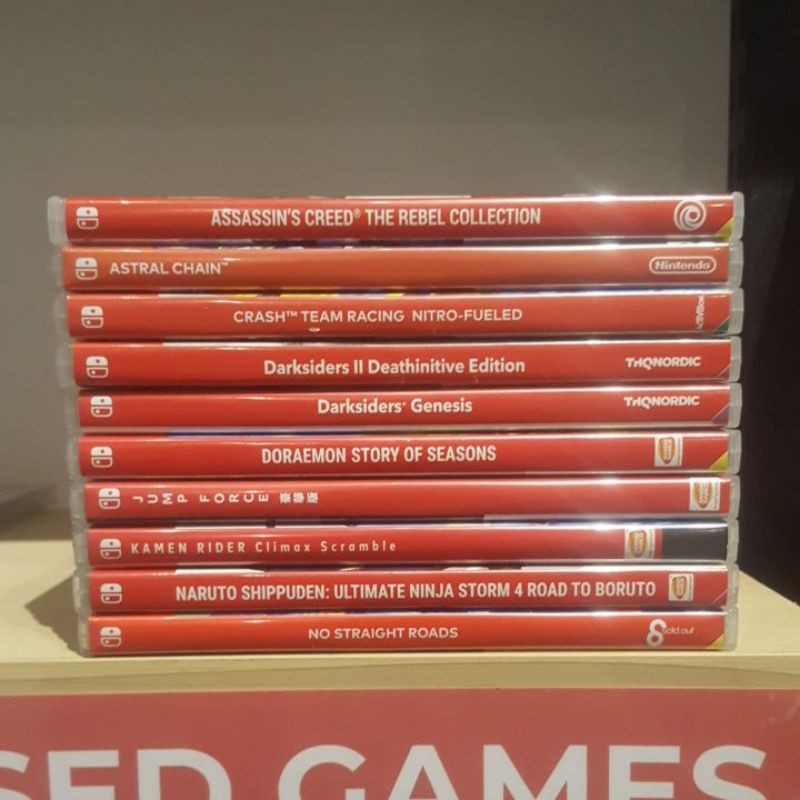 (Cheras) (Title A - J) Nintendo Switch Cheap Used Games | Shopee Malaysia