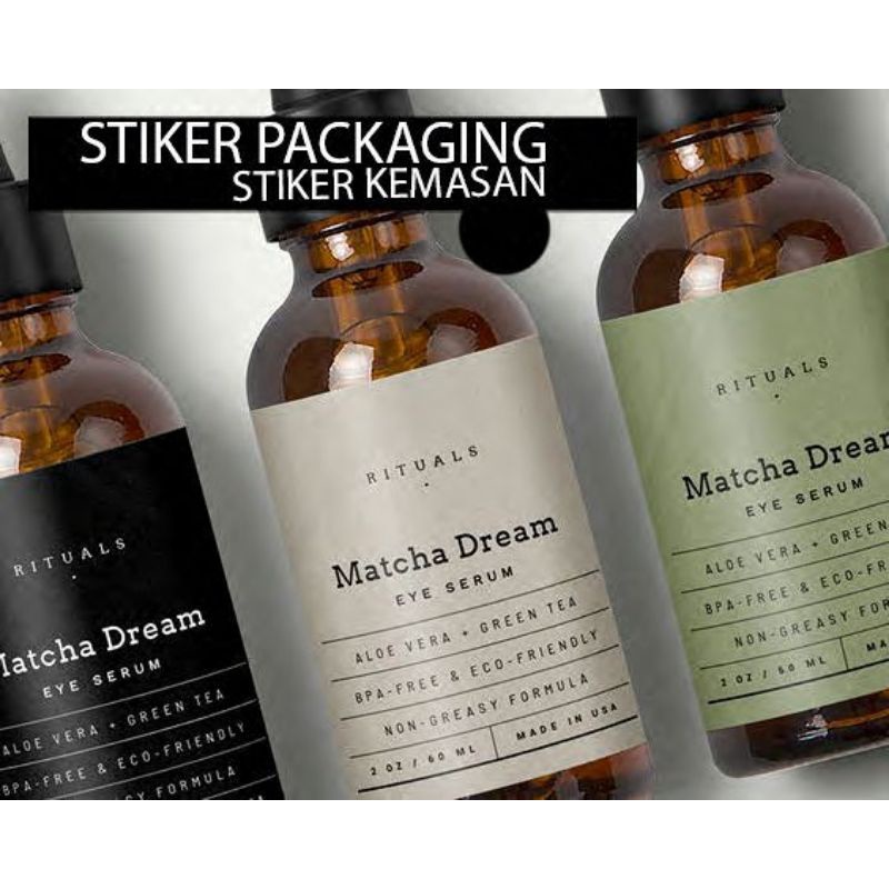 Print custom Packaging Labels Stickers, Bottle Stickers, Packaging ...