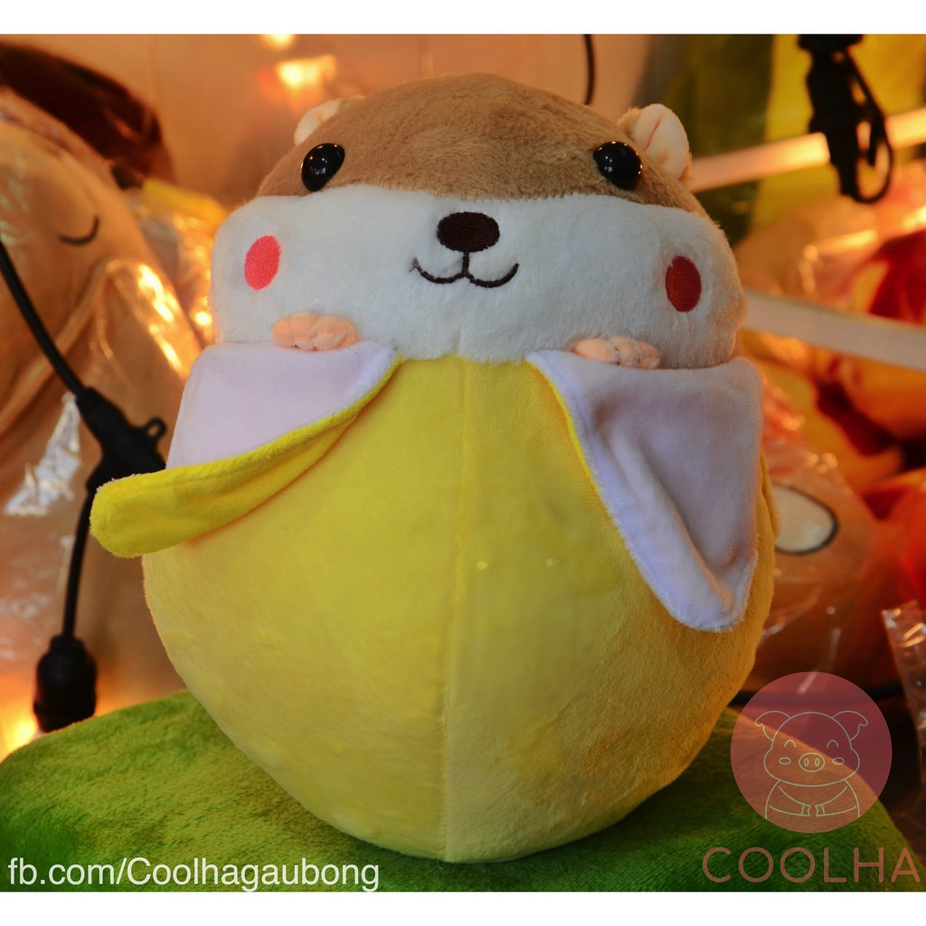 (っ ) Banana Squirrel Teddy Bear | Shopee Malaysia