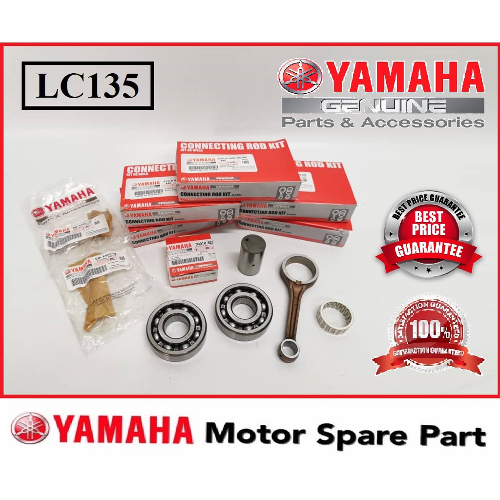 (100% ORIGINAL) YAMAHA LC135 CONNECTING ROD WITH BEARING SET // 5YP ...