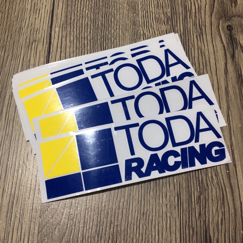 Sticker Toda Racing Honda civic ek eg fd fk city jazz fit mugen spoon ...