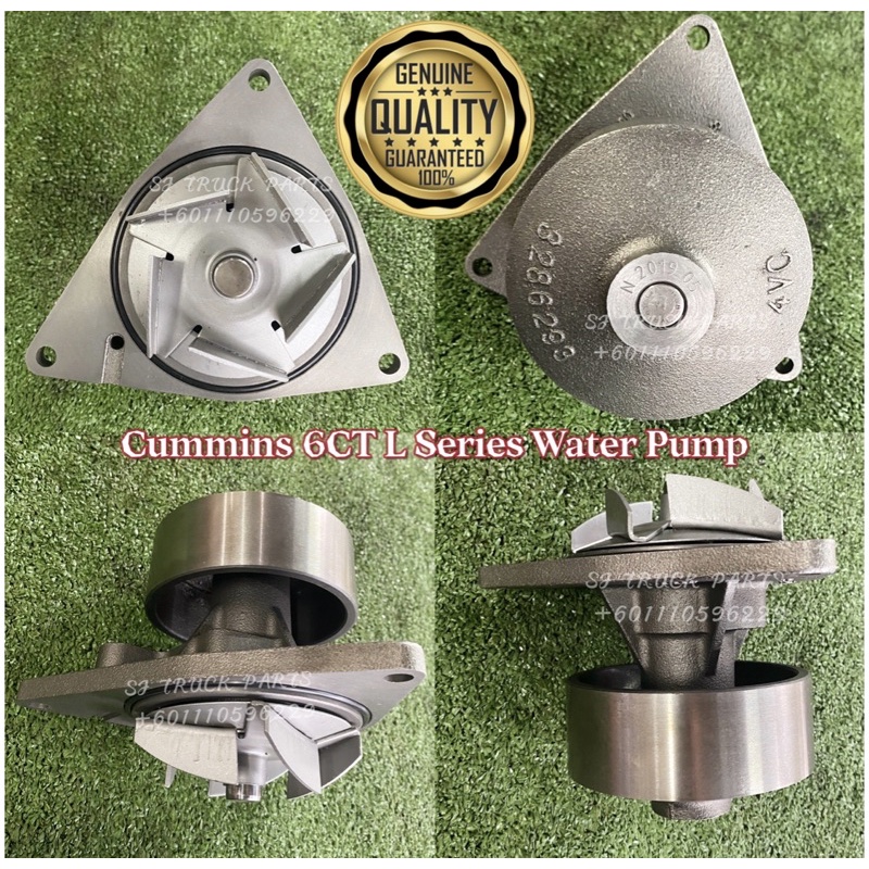 L SERIES CUMMINS 6CT 8.3L WATER PUMP NEW GENUINE PARTS | Shopee Malaysia