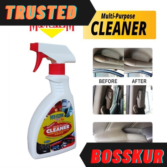 Multi-purpose Car Cleaner Long Lasting Fresh Fast Powerful Odor Dirt ...