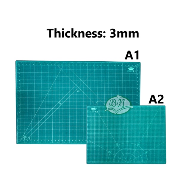 High Thickness Long Lasting Cutting Mat Size A1,A2 [Ready Stock ...