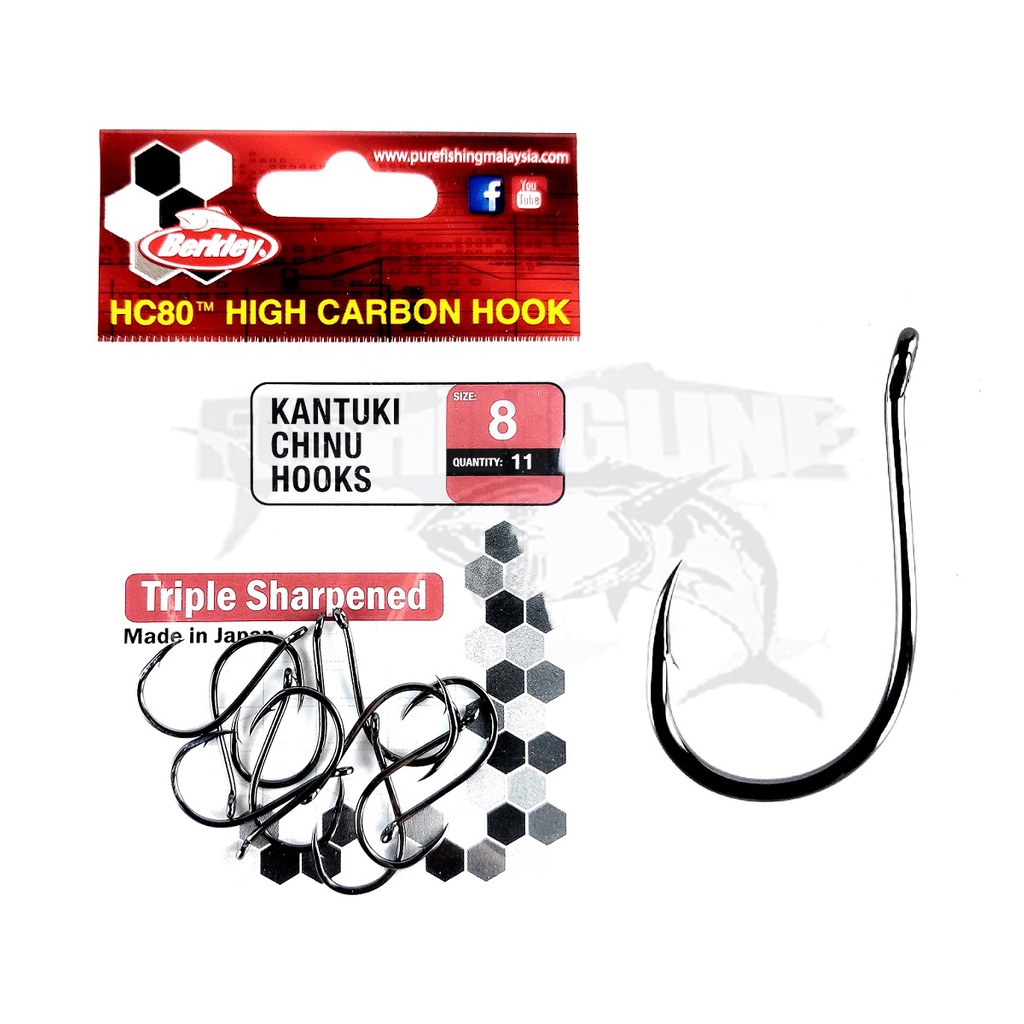 BERKLEY KANTUKI CHINU JAPAN HOOK #2-12 | Shopee Malaysia