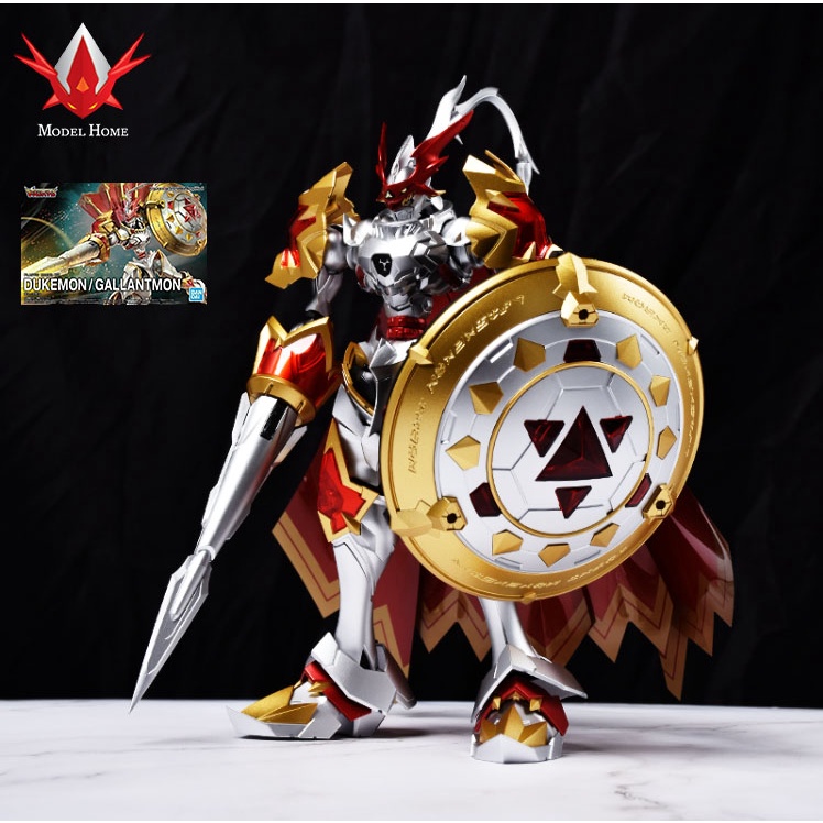 Dukemon Gallantmon Spray metallic Bandai Digimon Figure-Rise Standard ...
