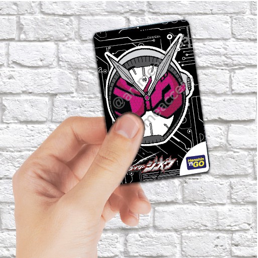 Kamen Rider Zi-O Masked Rider Zio Head Tokusatsu Touch N Go Card ...