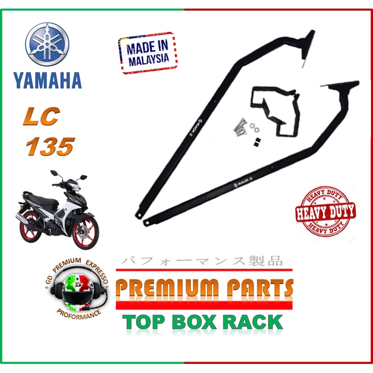 YAMAHA LC 135 V1 TO V7 LC135 ES LC 135 V8 TOP BOX RACK MONORACK HEAVY ...