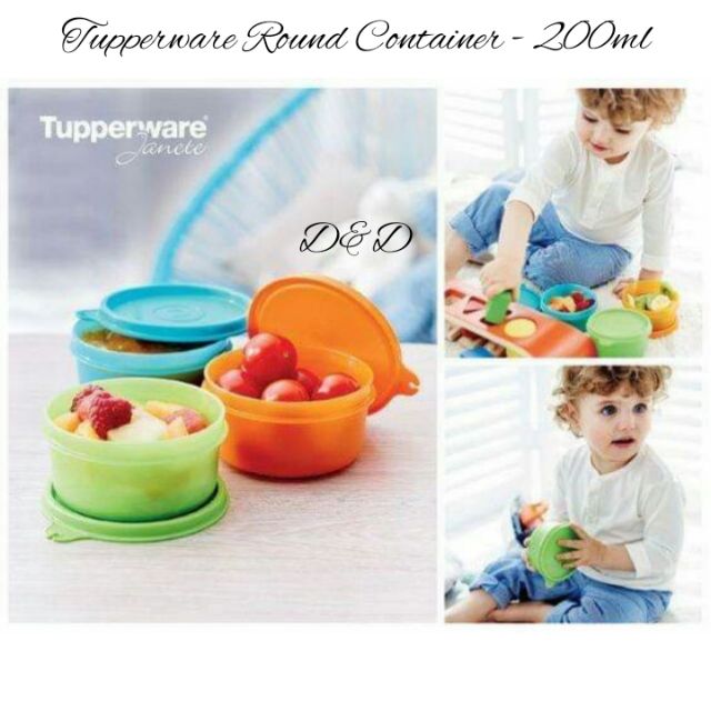 Tupperware Small Round Keeper (1) - 200ml | Shopee Malaysia