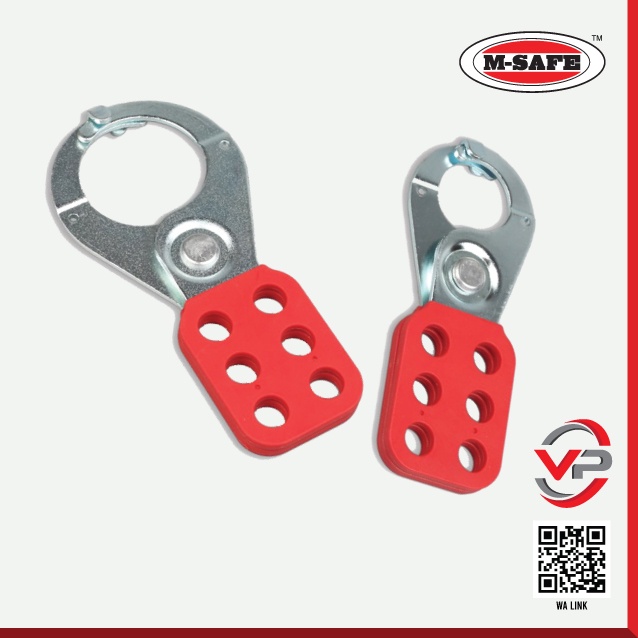 M-SAFE SAFETY LOCKOUT HASPS / MULTIPLE PADLOCK LOCKOUT HASP / LOTO ...