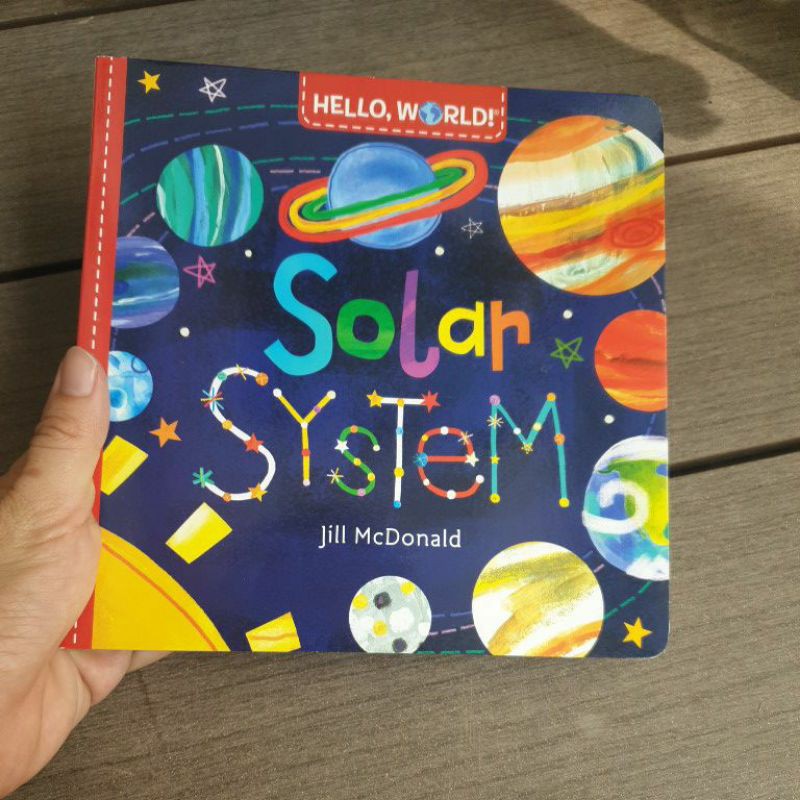 Hello, World! Solar System I Board book I by Jill Mcdonald | Shopee ...