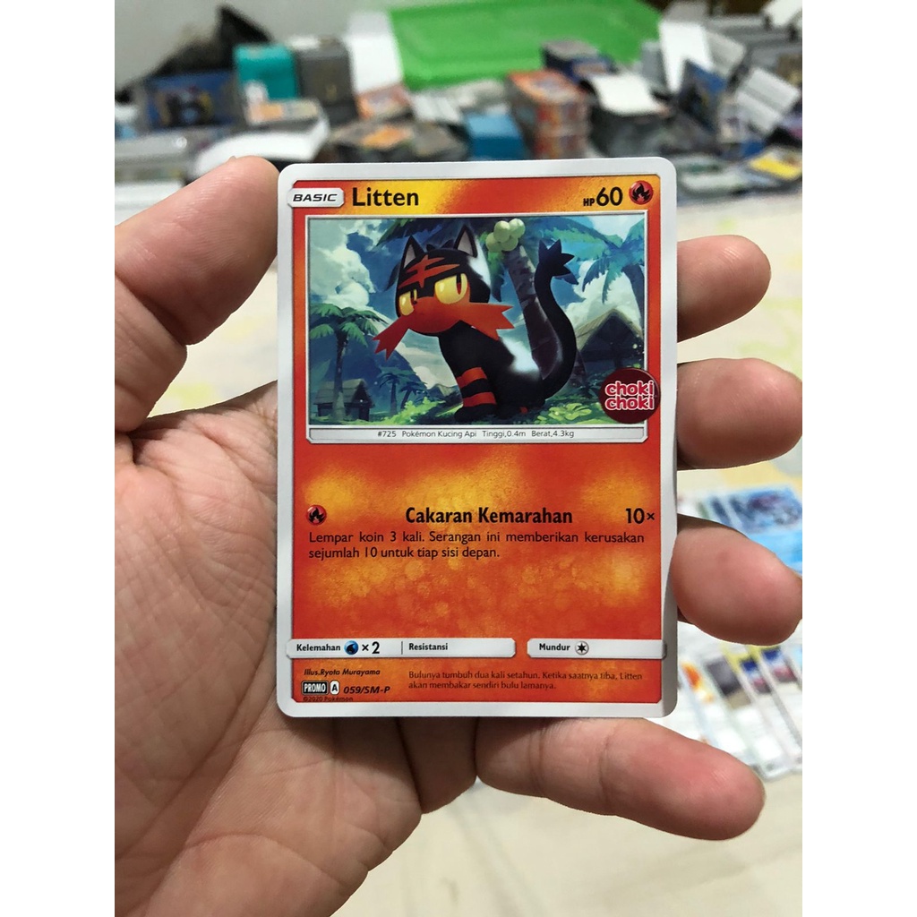 Pokemon Card TCG Card Choki Choki Pokemon Rowlet Litten Popplio Diglett ...