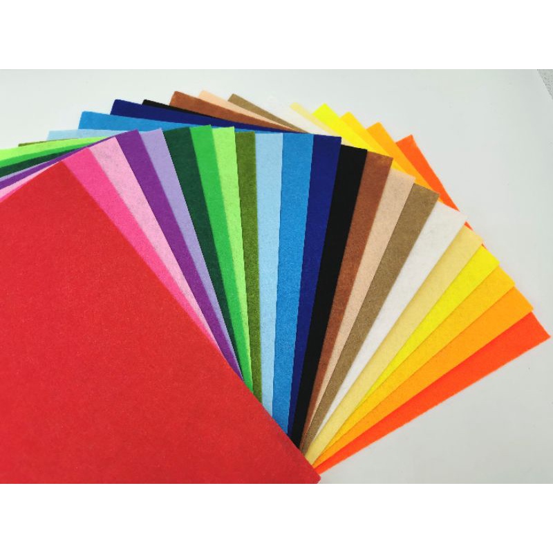 Readystock♡22色不织布无纺布 22colours unwoven cloth unwoven fabric | Shopee ...