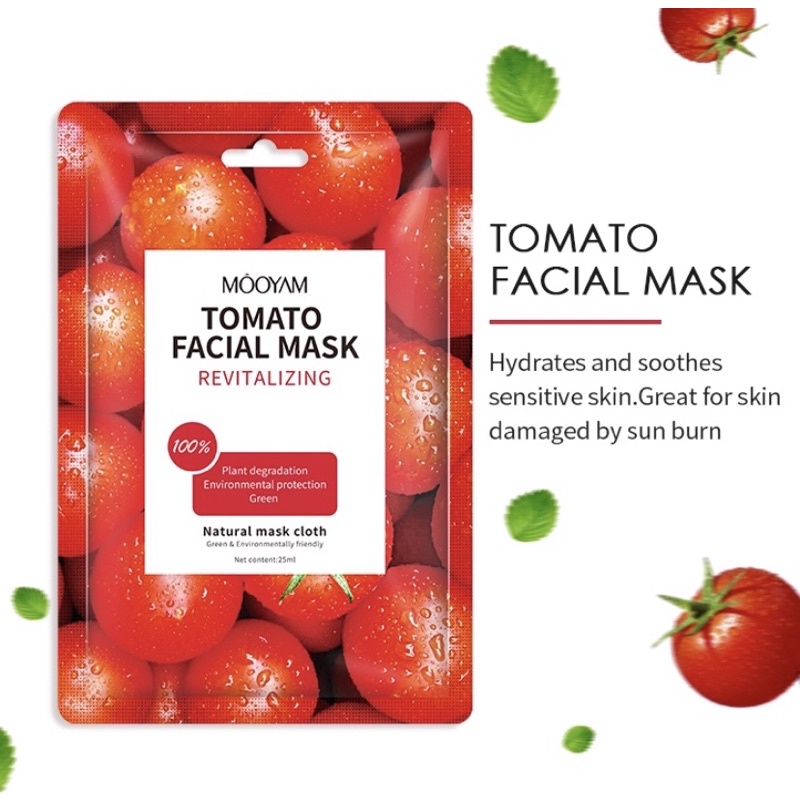 MOOYAM Strawberry Face Mask Smoothing / Regain Skin Suppleness ...