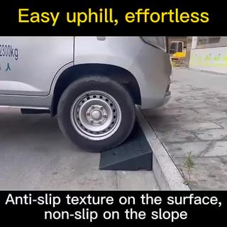 Heavy Duty Garage/Curb Car Ramps Heavy Duty Rubber Wheelchair Threshold ...