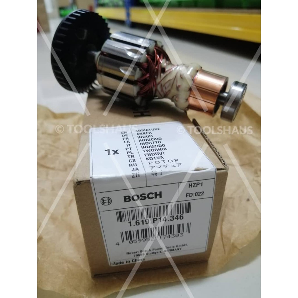 BOSCH ARMATURE SET for GBH 180-LI (1619P14346) | Shopee Malaysia