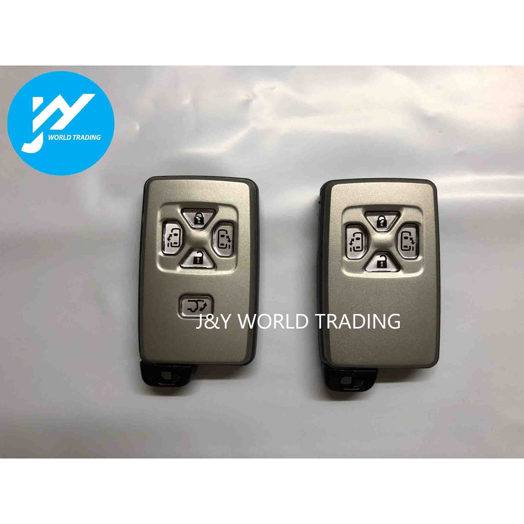 TOYOTA ESTIMA / ALPHARD / VELLFIRE REMOTE CASING SMART KEY 4 OR 5 ...