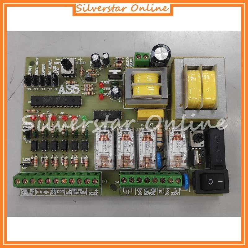 AS5 Autogate AC Sliding Control Board PCB Panel Automatic Gate Auto F5 ...