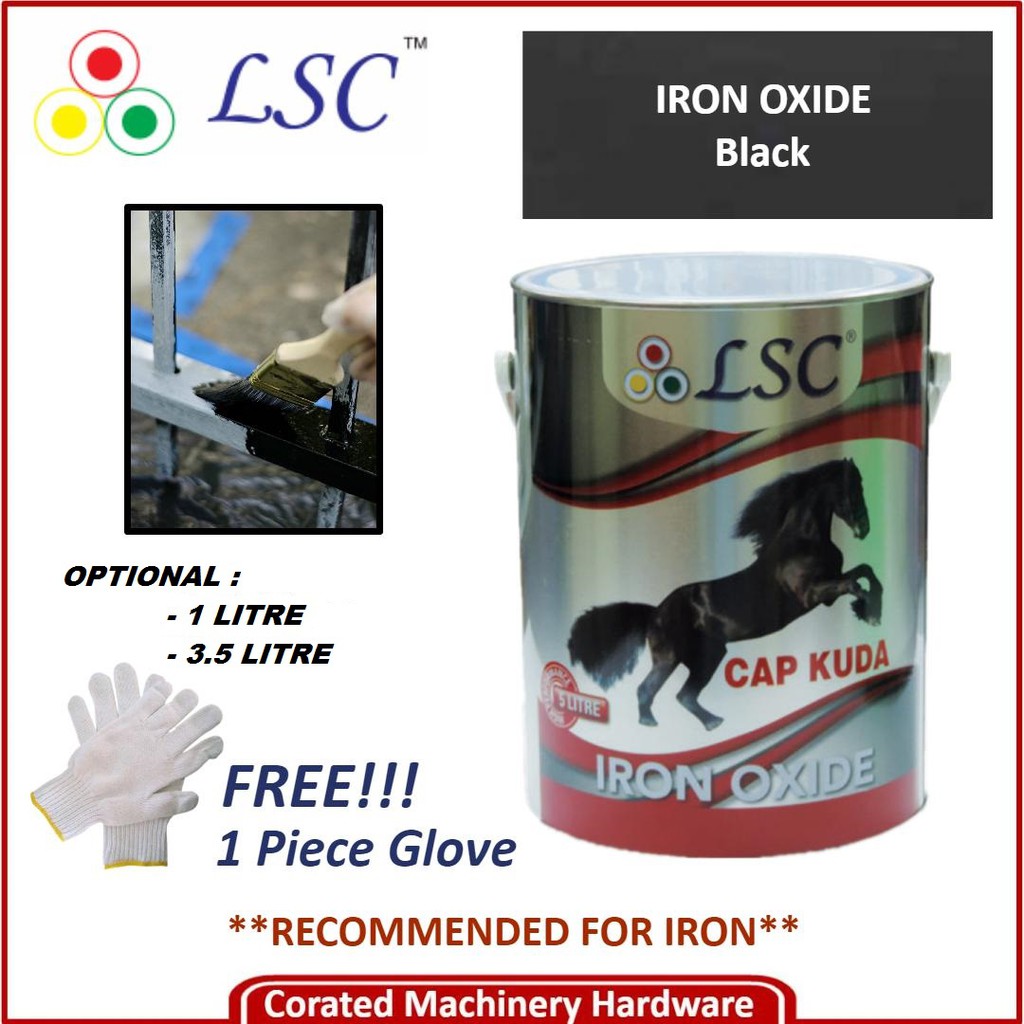 [CORATED] LSC Iron Oxide Metal Undercoat Anti-rust Iron Steel Paint ...