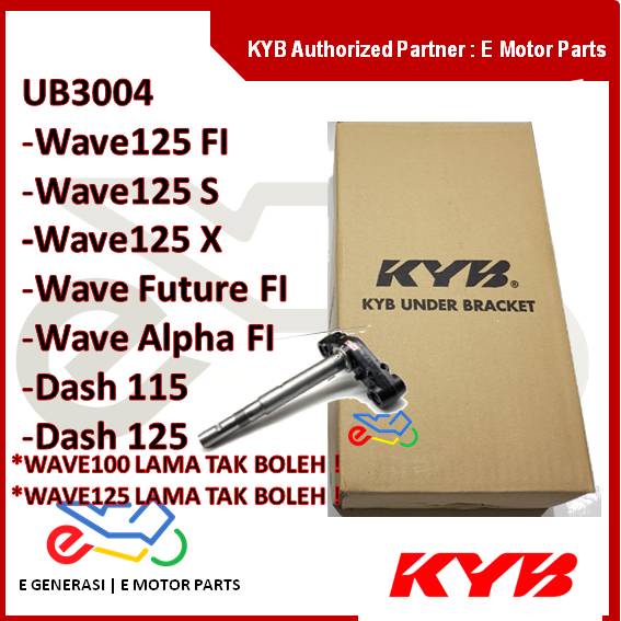 T FORK EX5 DREAM WAVE100 125 FI RS150 FORK T STEERING STEM UNDER BRACKET DAMPER TIGA KAKI HONDA ...