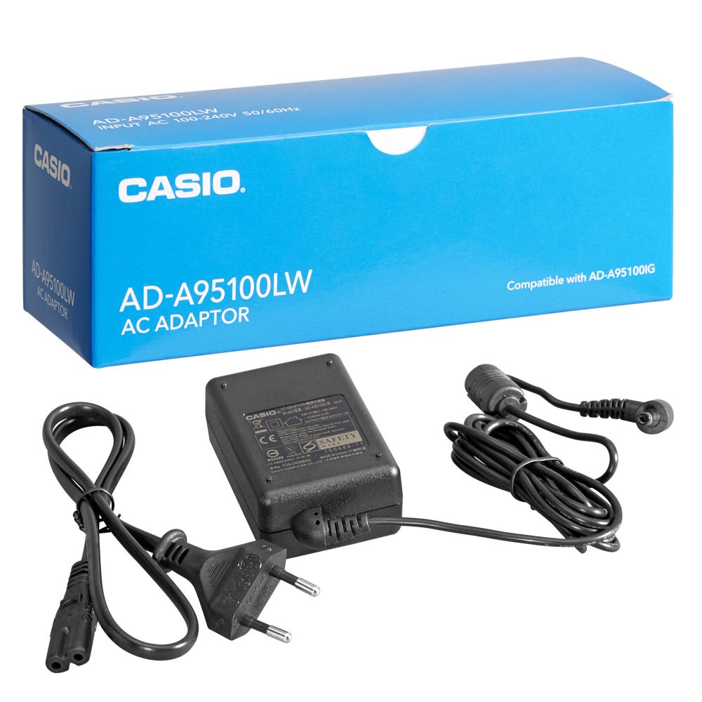 CASIO AC ADAPTOR AD-A95100LW INPUT AC 100-240V 50/60Hz | Shopee Malaysia