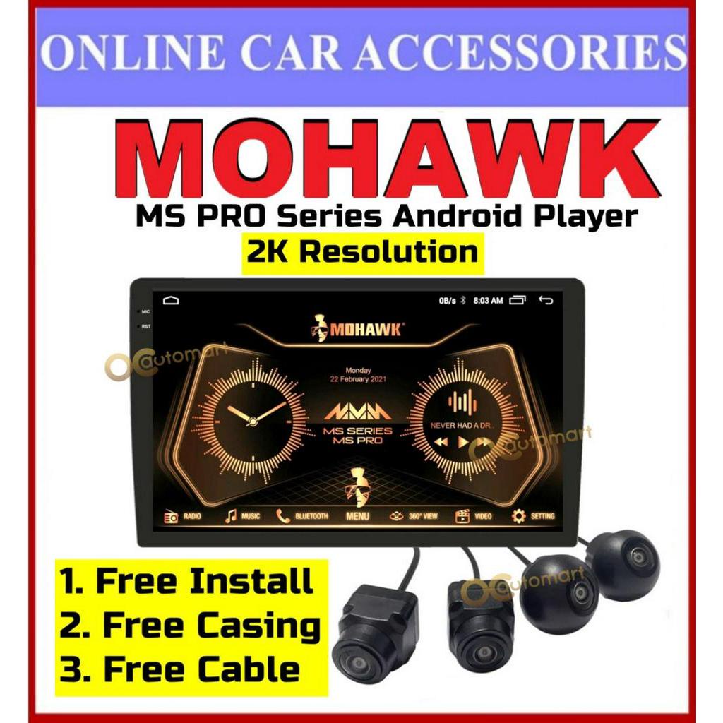 (Free 360 Camera) Mohawk MS PRO Series 2K Resolution Car Android player ...