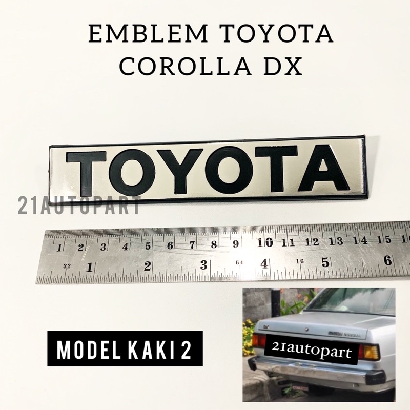 Toyota Emblem for rear dx | Shopee Malaysia
