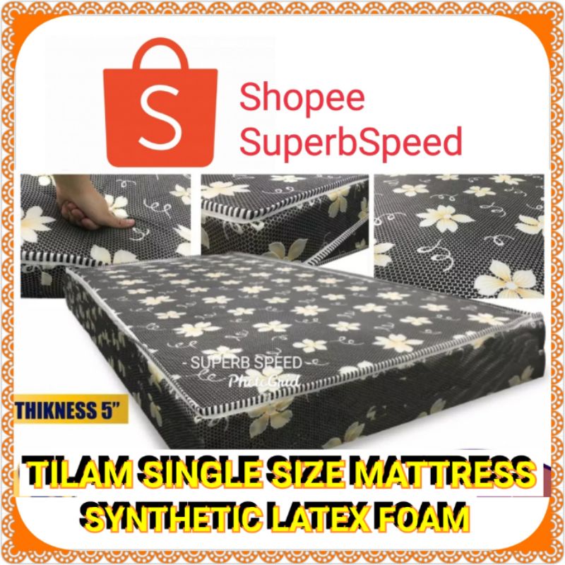 TILAM BUJANG / TILAM SINGLE MATTRESS - HIGH QUALITY REBONDED FOAM ...