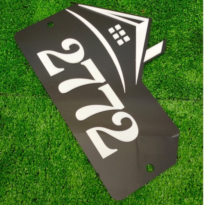 PLAT RUMAH / SIGNAGE RUMAH / SIGNBOARD RUMAH / NOMBOR RUMAH (CUSTOM ...