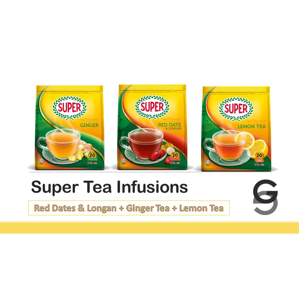 [Promotion] Super Tea Infusions - Combo Pack (Lemon Tea + Ginger Tea ...