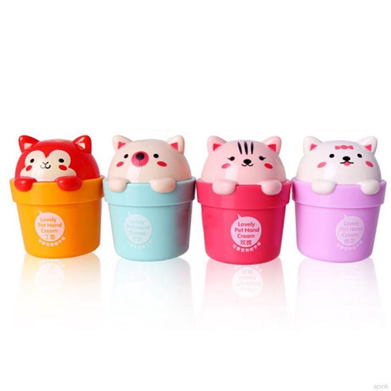 Cartoon Cat Hand Cream Whitening Nourishing Anti-wrinkle Anti-drying ...