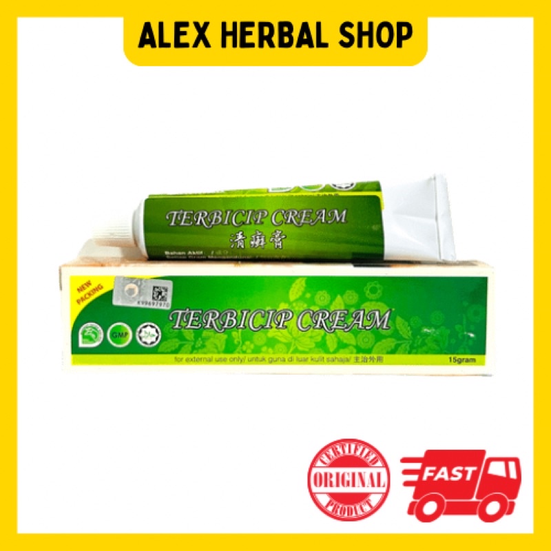 清癣膏 15g Terbicip Cream 15g Ubat Krim Sapu Gatal Berkesan 足廯 股廯 发廯 [ALEX ...