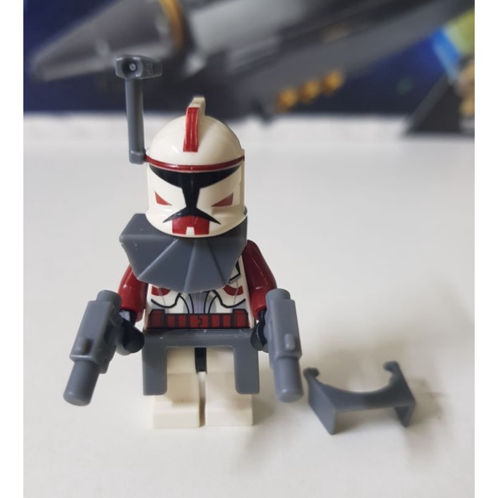 LEGO Star Wars 7681 ~ sw202 Commander Fox minifigure. (Rare) | Shopee ...