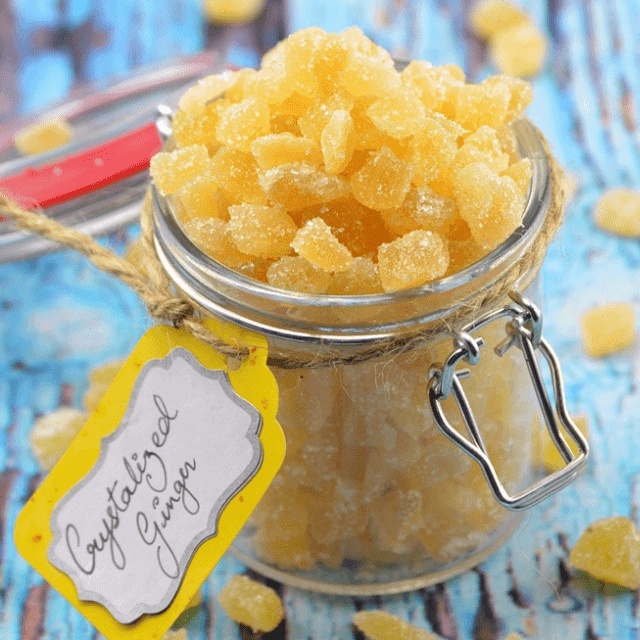 Dried Crystalized Ginger / Dried Dice Ginger Dried Ginger Cube Halia ...