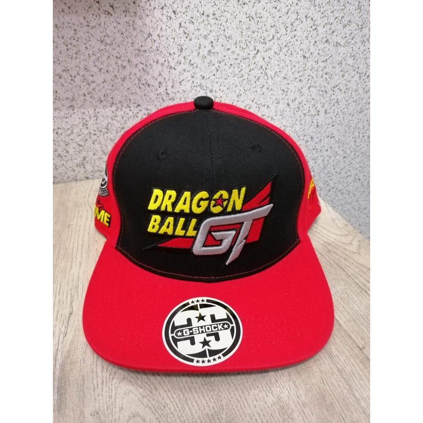 CAP DRAGON BALL GT X G-SHOCK RED topi boleh dilaraskan goku no filler ...