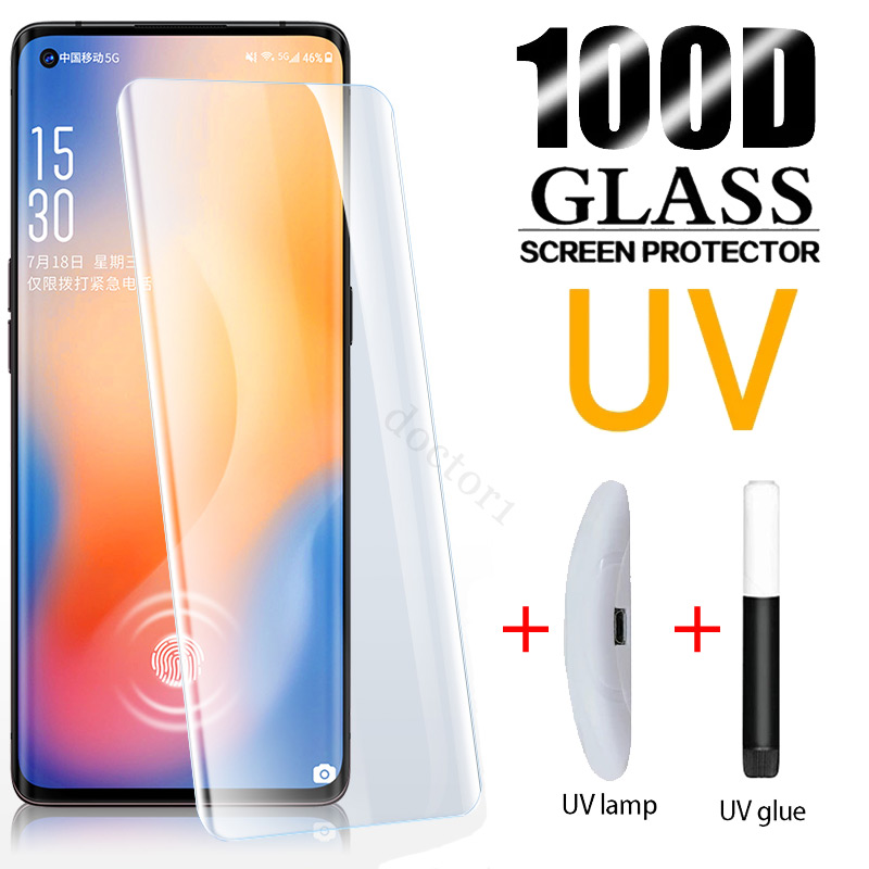 UV Liquid Tempered Glass Film For VIVO V50 V40 V40E V30 V30E X200 X100 X90 X80 X70 X50 X60 Y78 ...