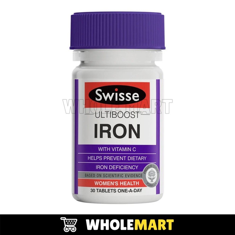 SWISSE ULTIBOOST IRON (30 TABLETS) | Shopee Malaysia
