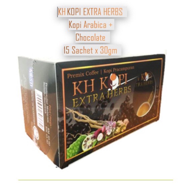 KH Kopi Extra Herbs (slimcoffee) | Shopee Malaysia