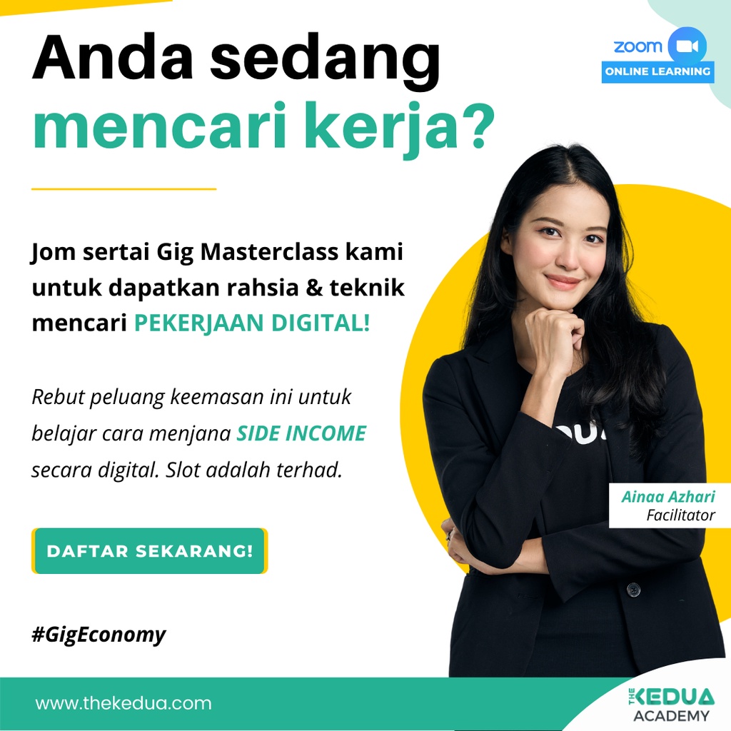Gig Masterclass by TheKedua | Shopee Malaysia