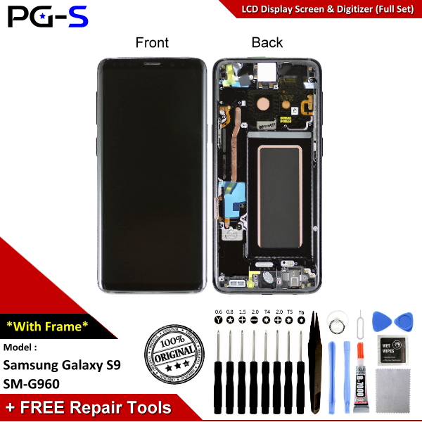 FullSet Ori LCD Samsung Galaxy S9 SM-G960 SM-G960F LCD Touch Screen ...