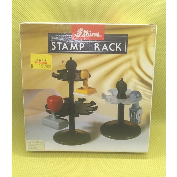 Shiny Stamp Rack Holder 1 Layer Hold 6 Stamp | Shopee Malaysia